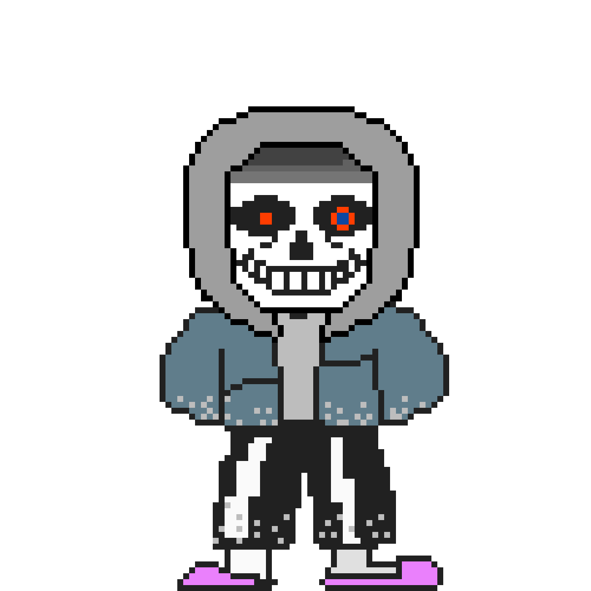 Editing Dustale sans sprite - Free online pixel art drawing tool - Pixilart