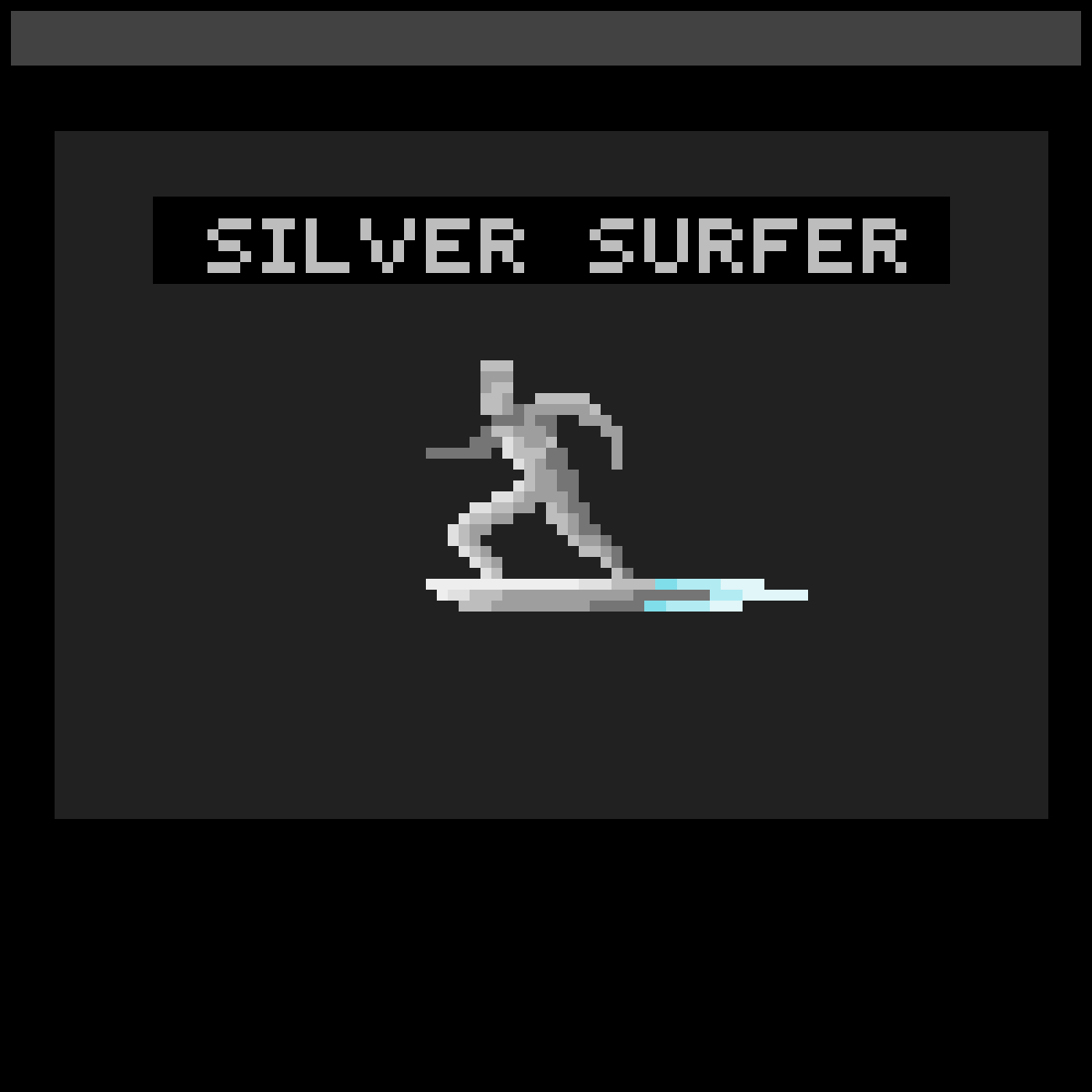 Pixilart - Silver Surfer by Ken-Ji