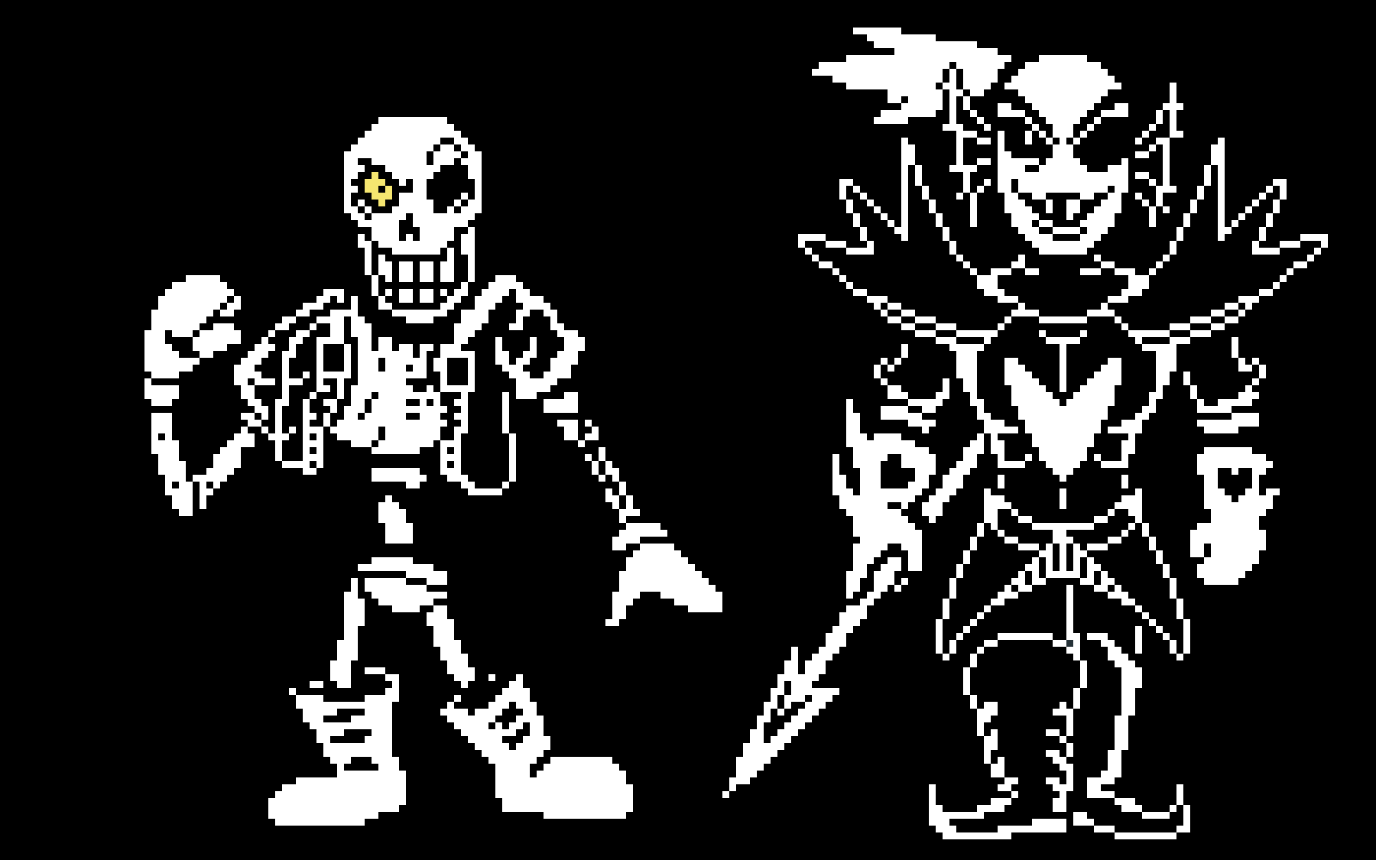 Pixilart - Disbelief Papyrus Undyne by TSDarkmatter