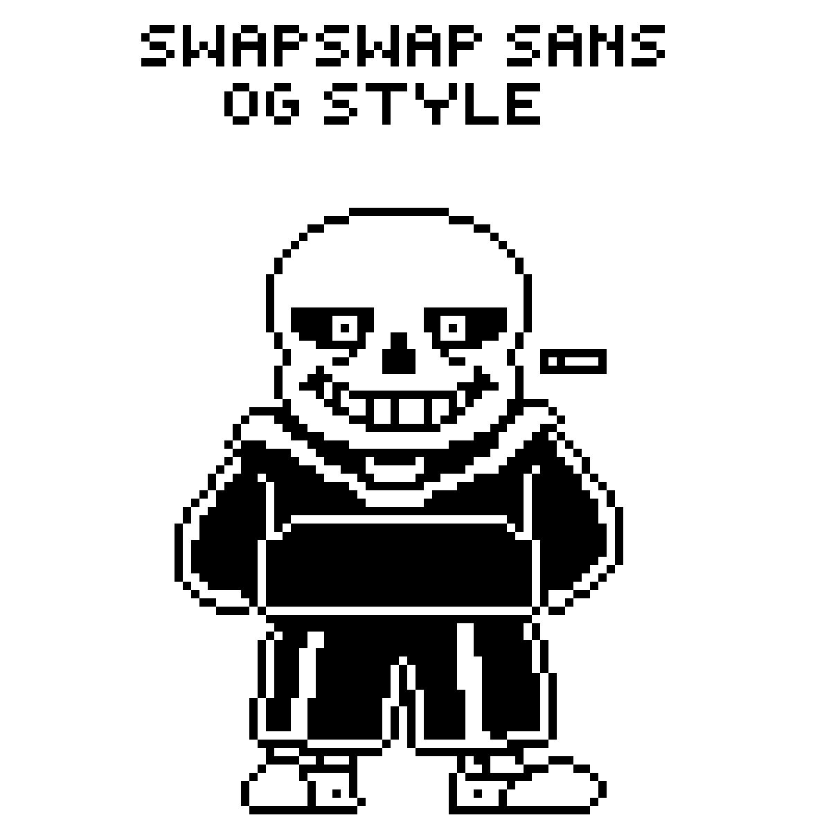Pixilart - SwapSwap!Sans OG!Style by SpongeShadow