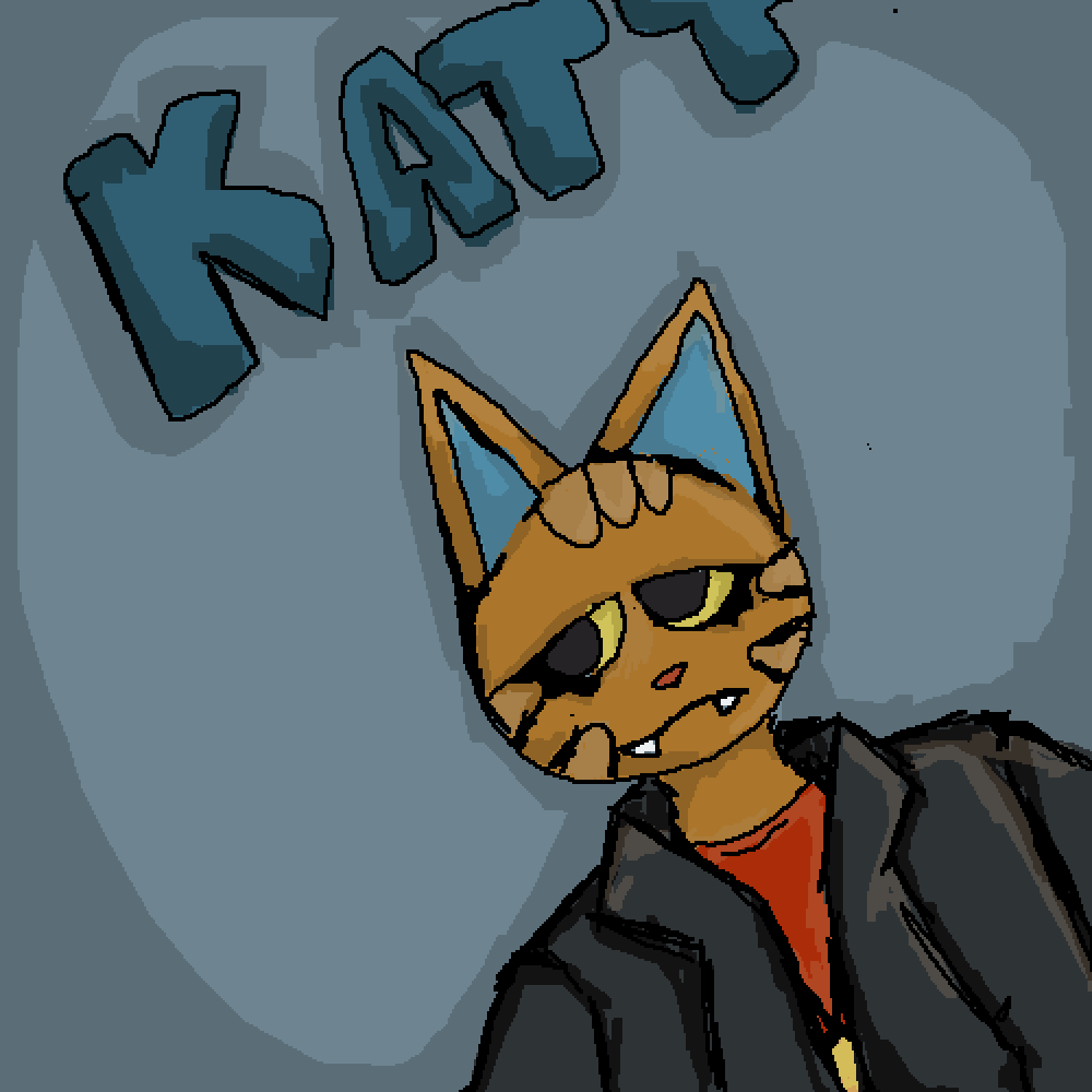 Pixilart - katt by talkshowboy