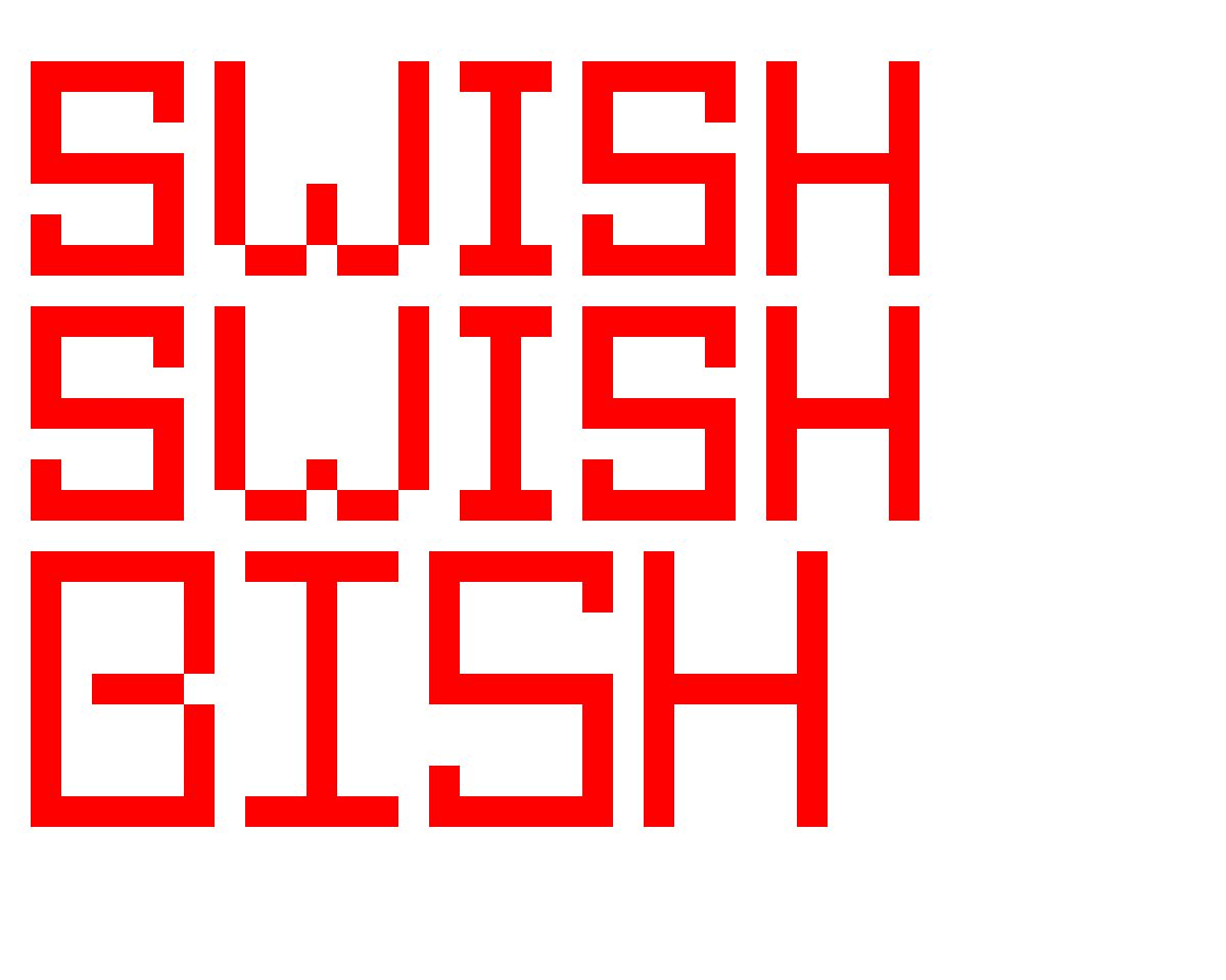 Pixilart - SWISH SWISH BISH by aerowe0815
