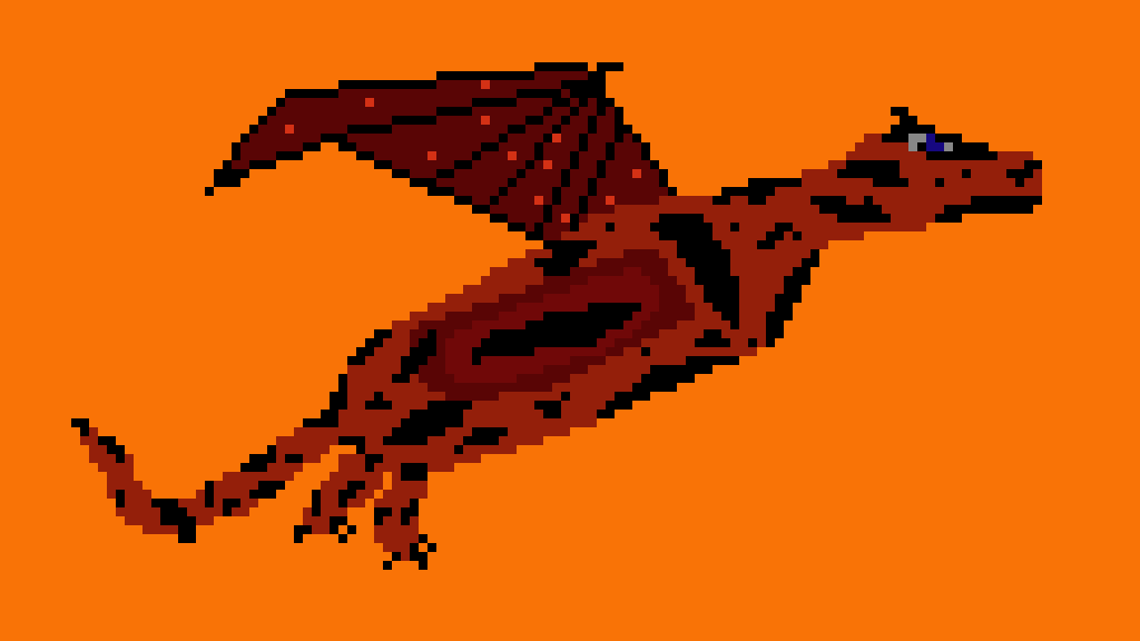 Editing Lava Dragon - Free online pixel art drawing tool - Pixilart