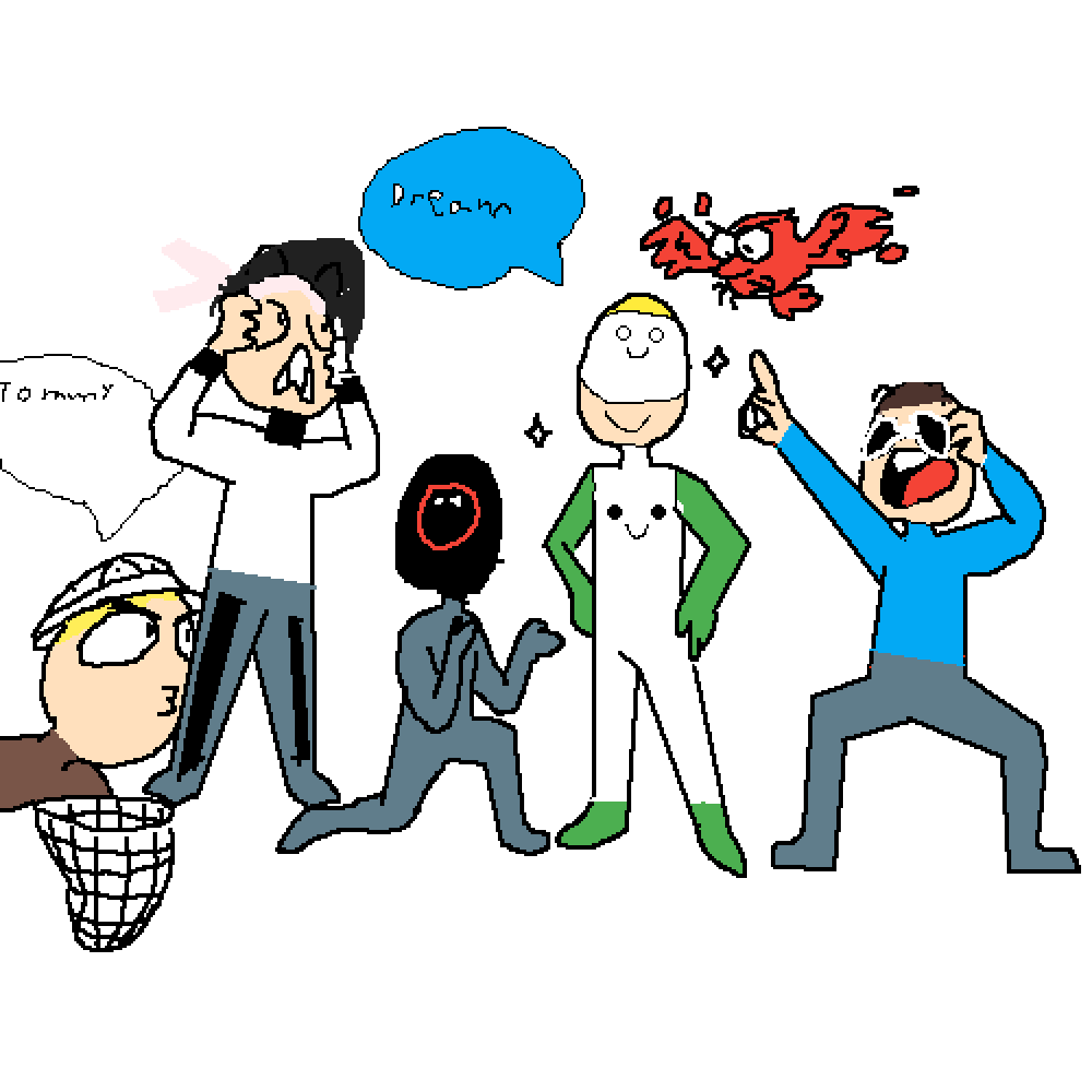 Editing dream smp - Free online pixel art drawing tool - Pixilart