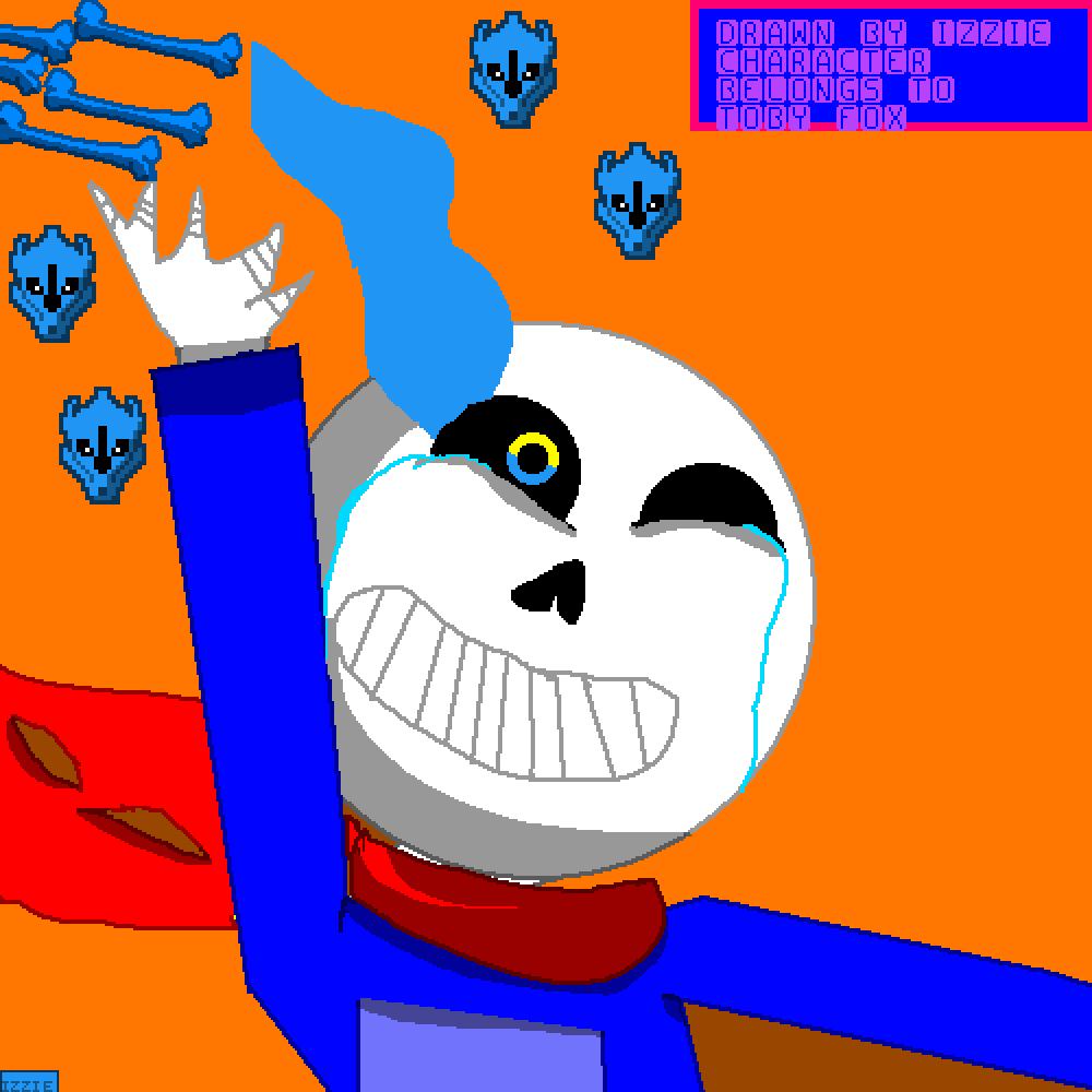 Pixilart - the worst end for sans in history... by NateWantToBatle