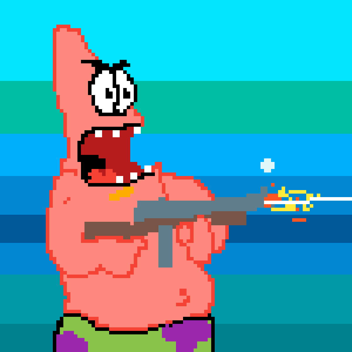 Pixilart - Patrick! by Bilge-Brady
