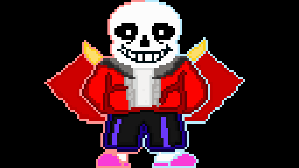 Pixilart - God mode sans by Ayden999