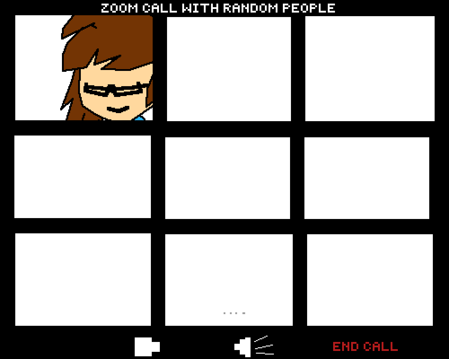 Editing Zoom call with frisk - Free online pixel art drawing tool ...