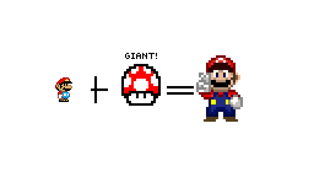 Pixilart - Mario Math by KomaJulian