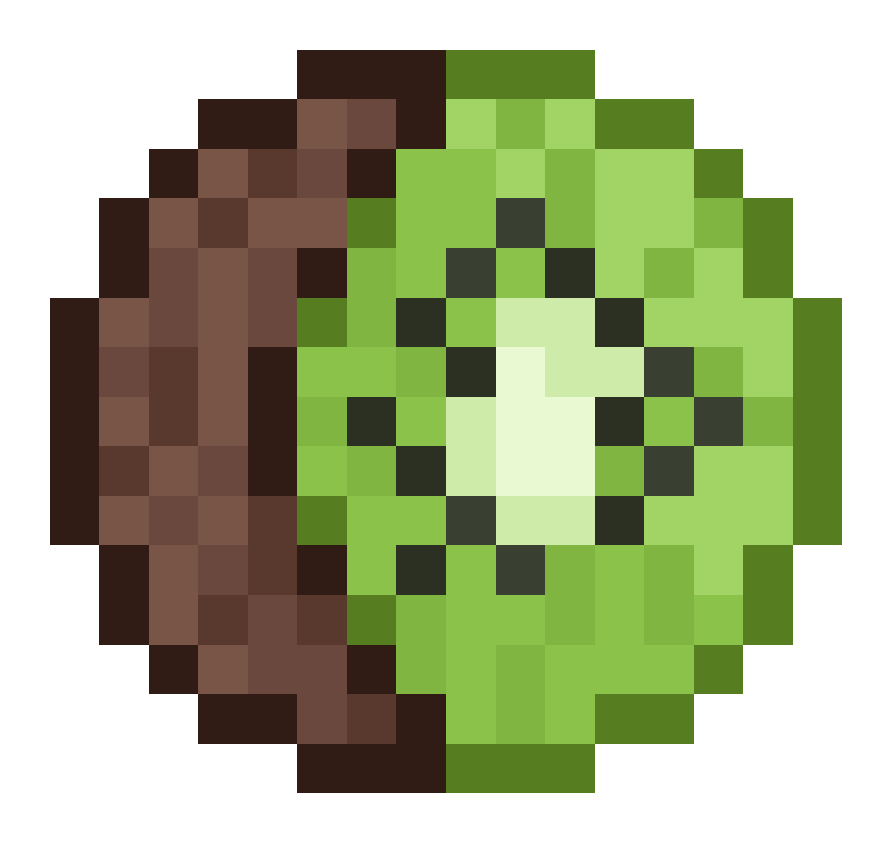 Pixilart - minecraft Kiwifruit by SourStew47