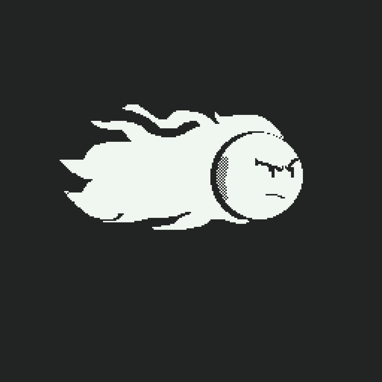 Pixilart - 1 bit WIP piece by Imahika