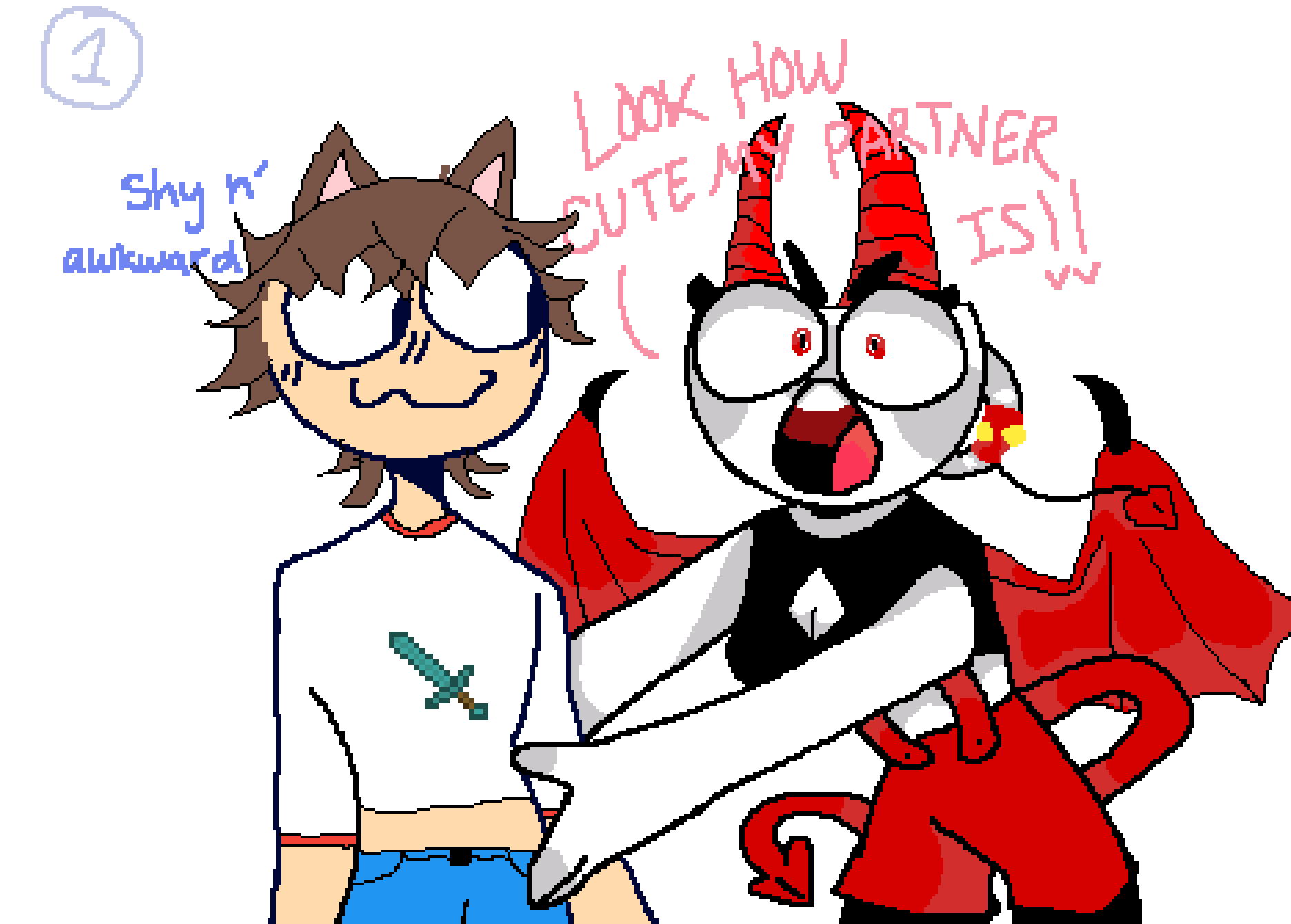 Pixilart - i could not help myself by BubbleTeaHunter