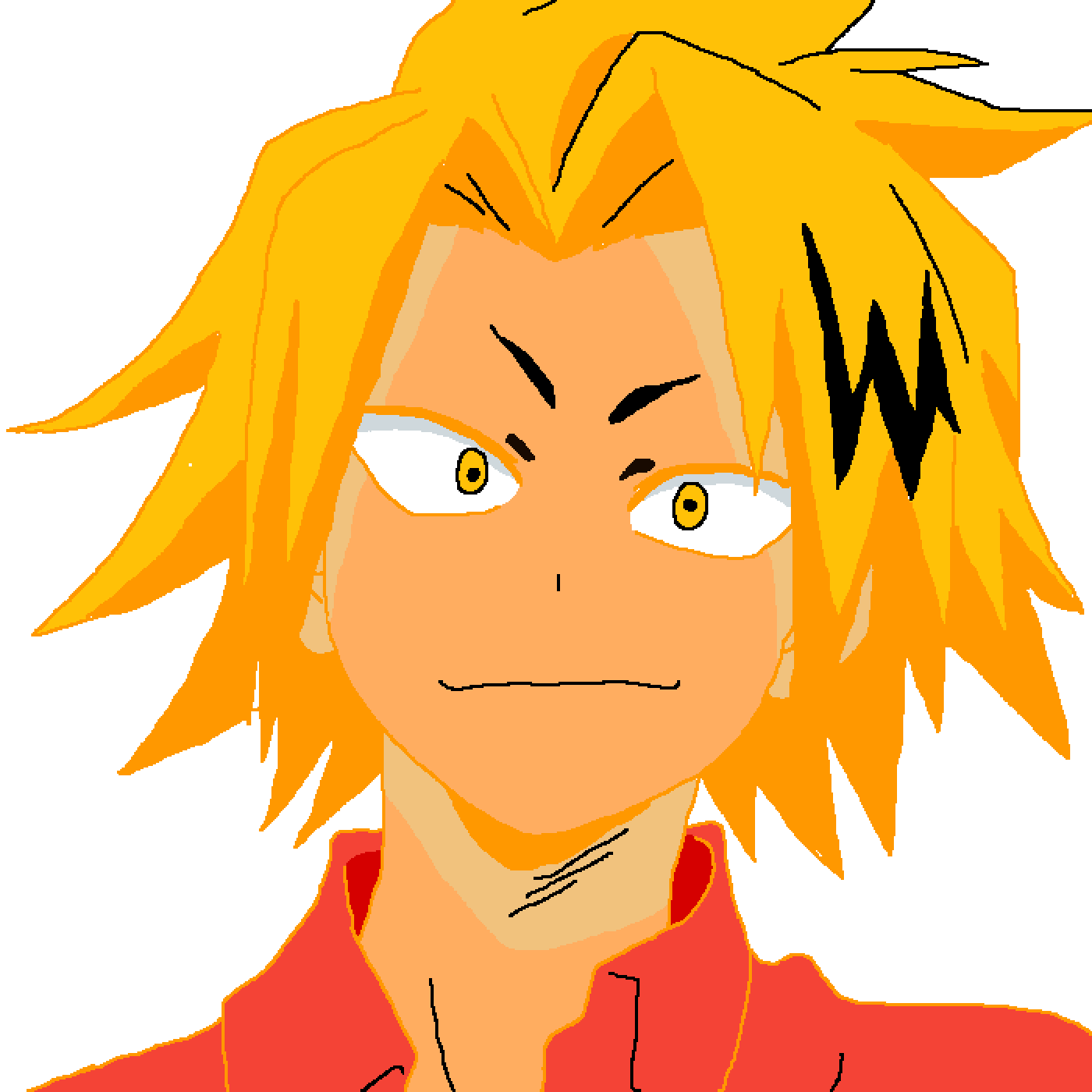 Pixilart - Denki Kaminari Base by your-girl-ava