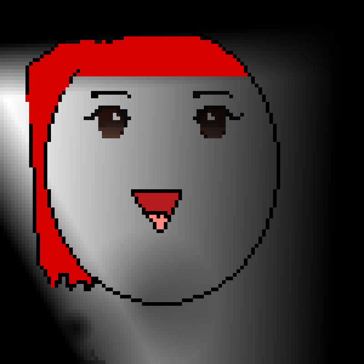 Pixilart - uwu girl in the dark by kfi92194