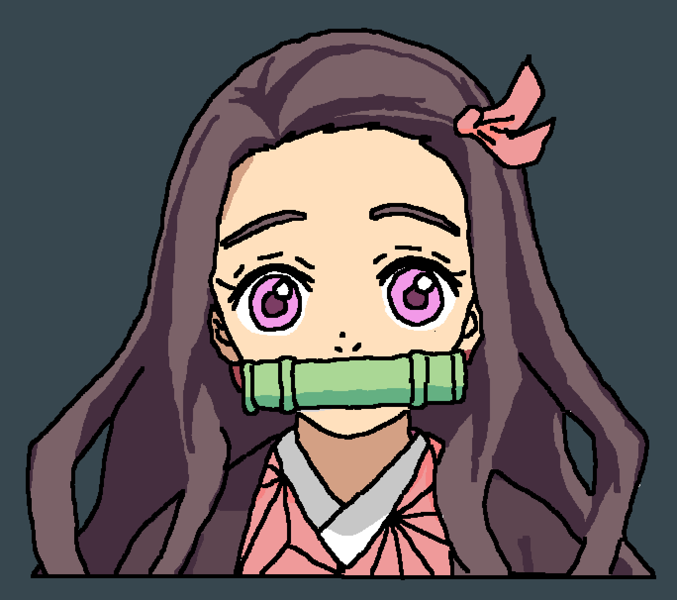 Pixilart - Nezuko by W31rdc0r3f4n