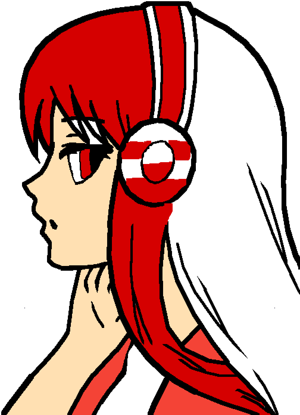 Editing candy cane human - Free online pixel art drawing tool - Pixilart