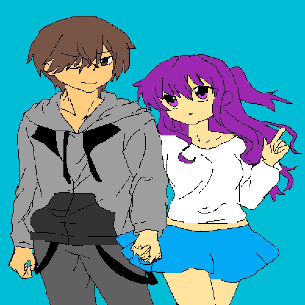 Pixilart - Yuri x MC by randomfandoms5