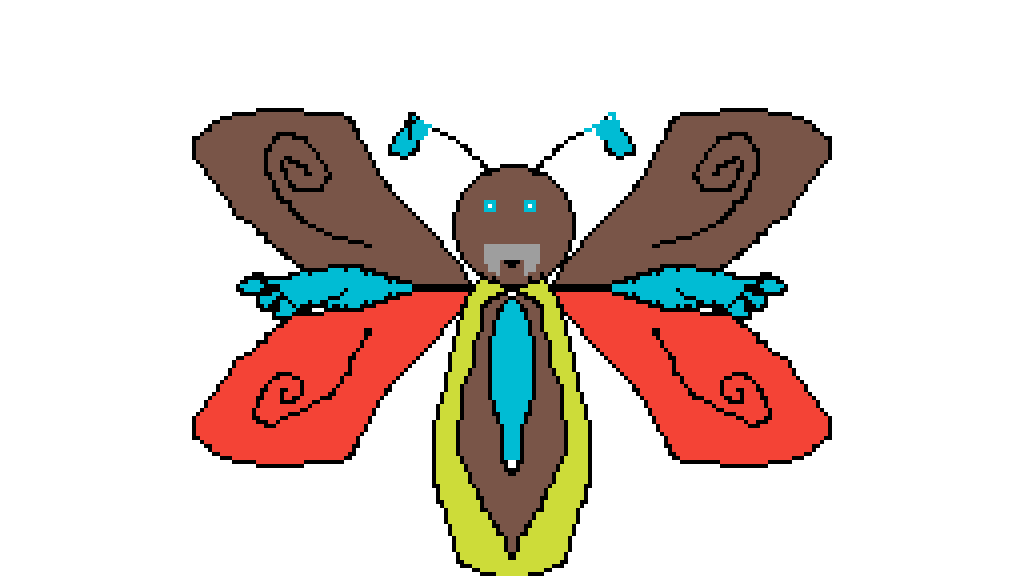 Pixilart - my version of mothra by TP75615