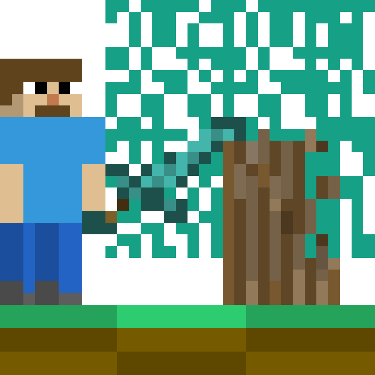 Pixilart - Minecraft world by Uijin