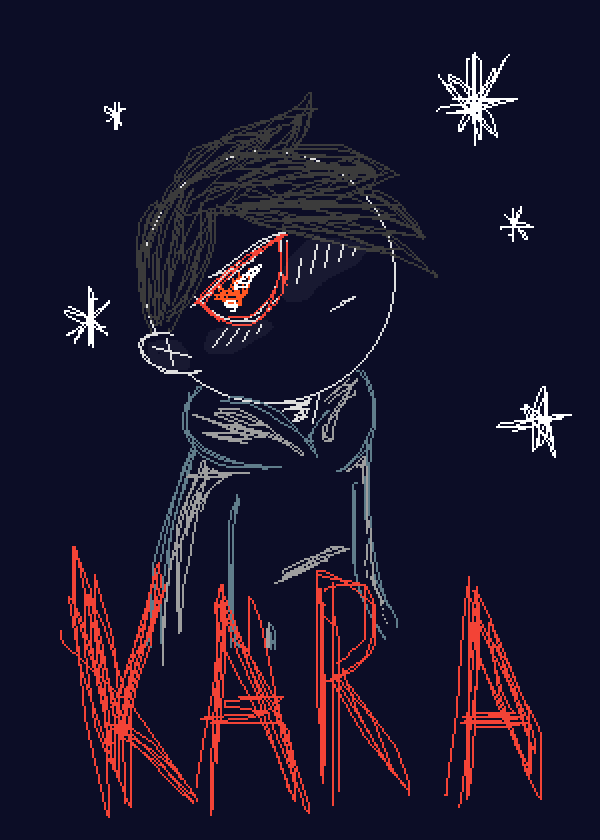 Pixilart - Kara sketch by jaydemon1987