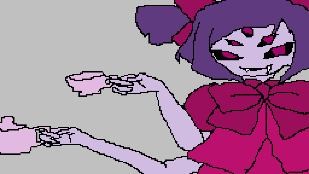 Pixilart - muffet by ROSEthorn