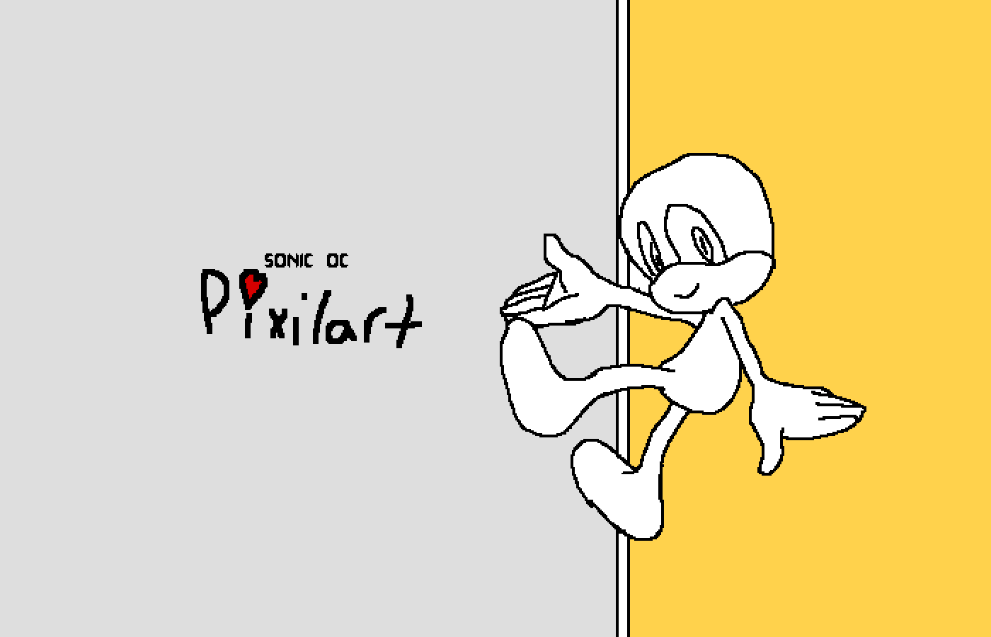 Pixilart - Tails oc base by sonicfan2009