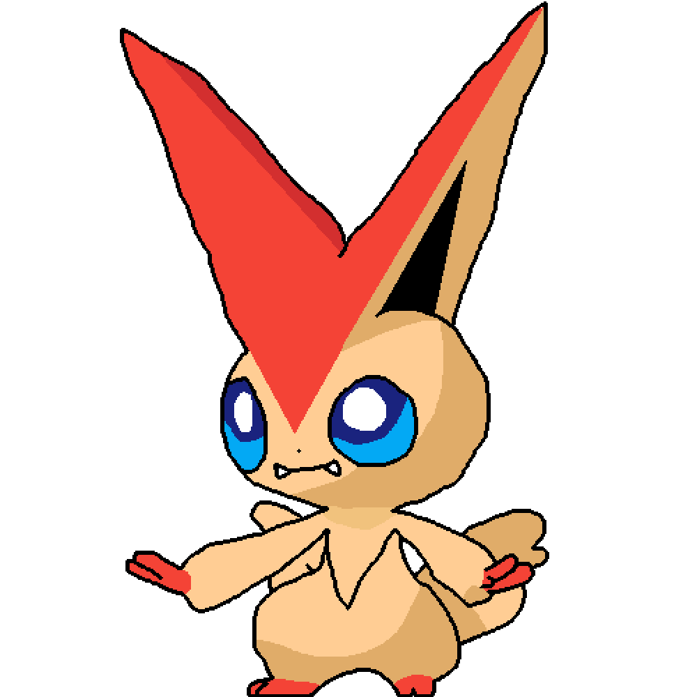 Pixilart - Victini by Cattio