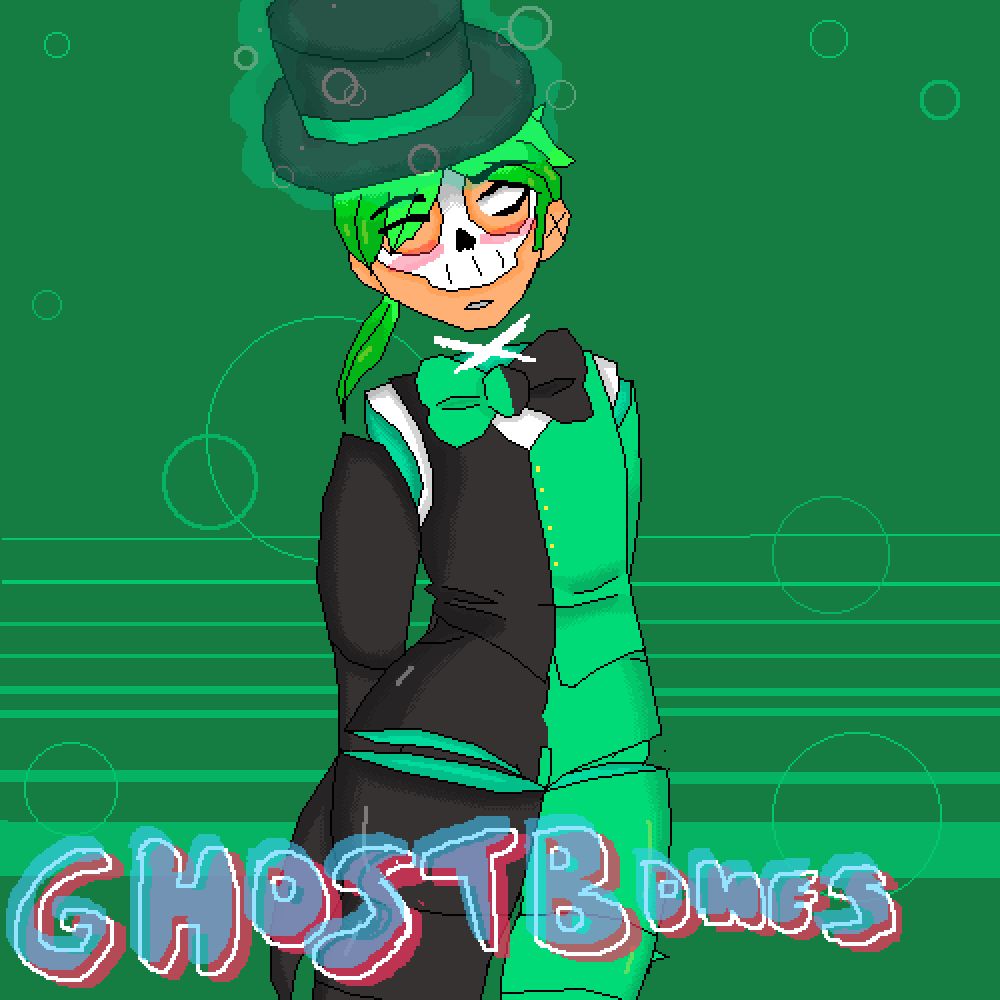 Pixilart - Ghostbones -request- by Nikchux