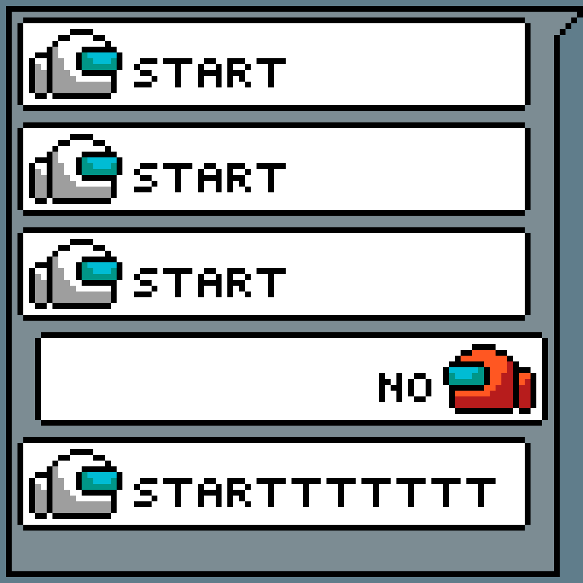 Editing every among us lobby ever - Free online pixel art drawing tool ...