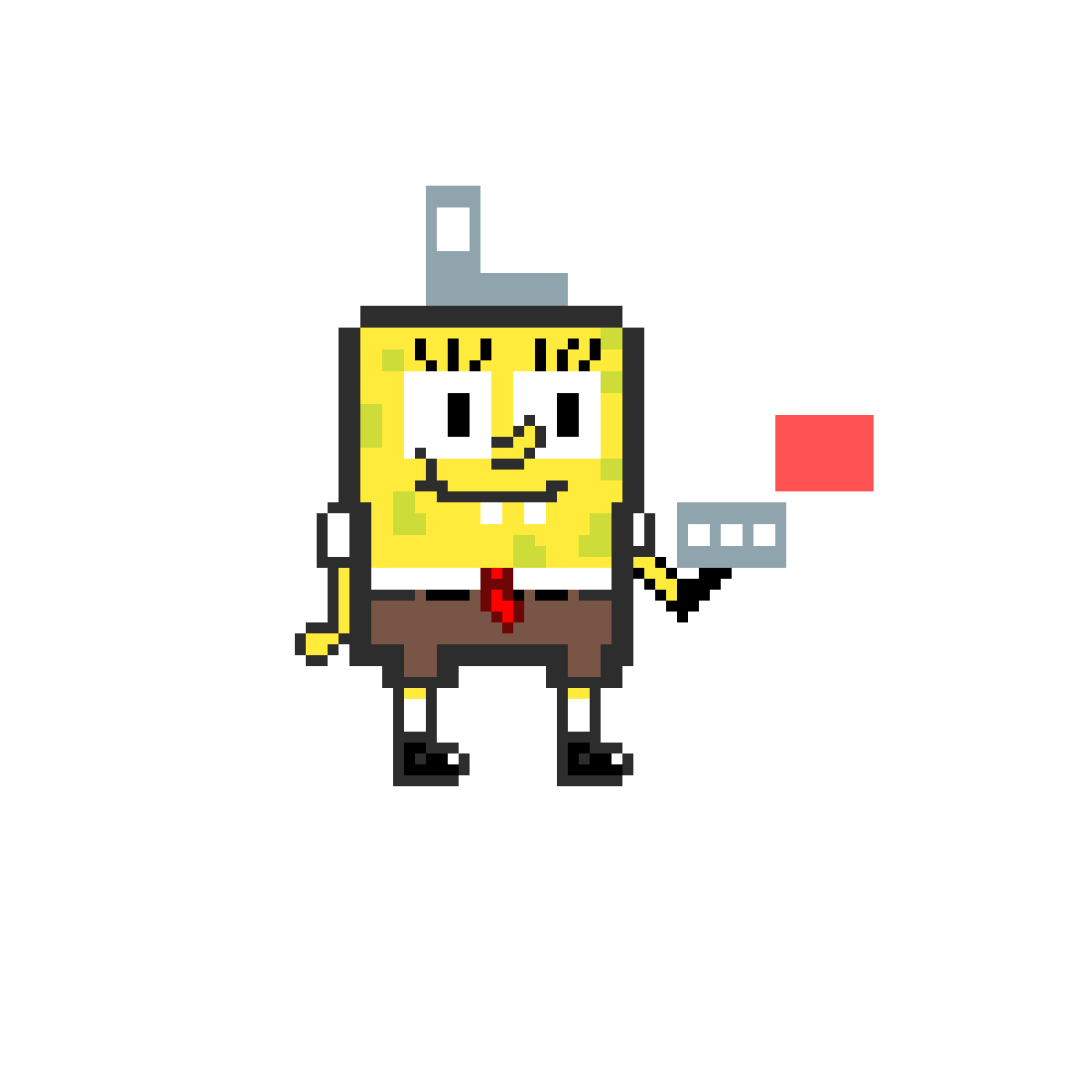 Pixilart - spongebob flippin by datsonicboy