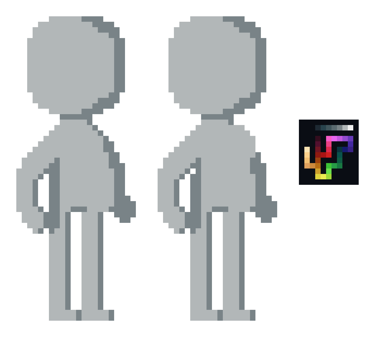 Pixilart - Character base by SecT-0r