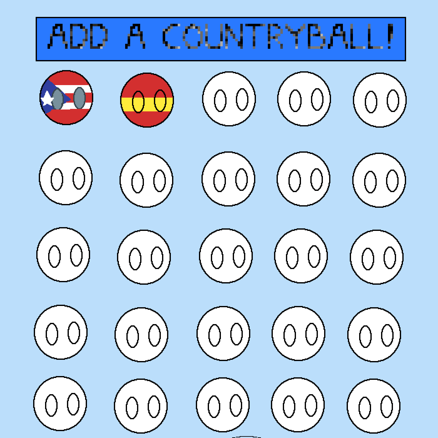 Editing Add A Countryball - Free online pixel art drawing tool - Pixilart
