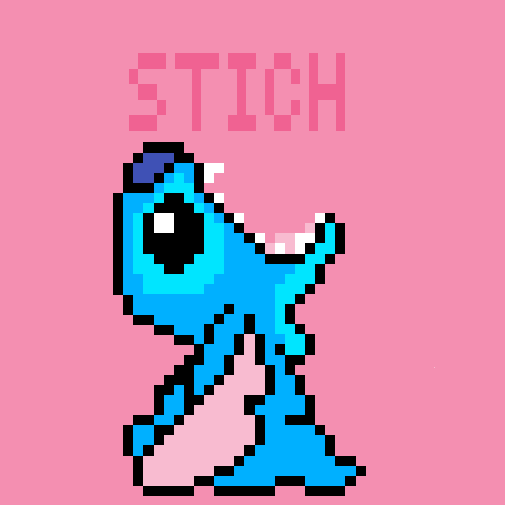 Pixilart - stich by DamagicNug09