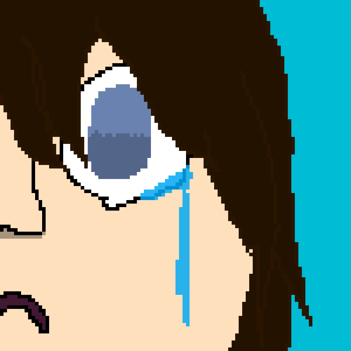 Pixilart - Tears by ChloeFire