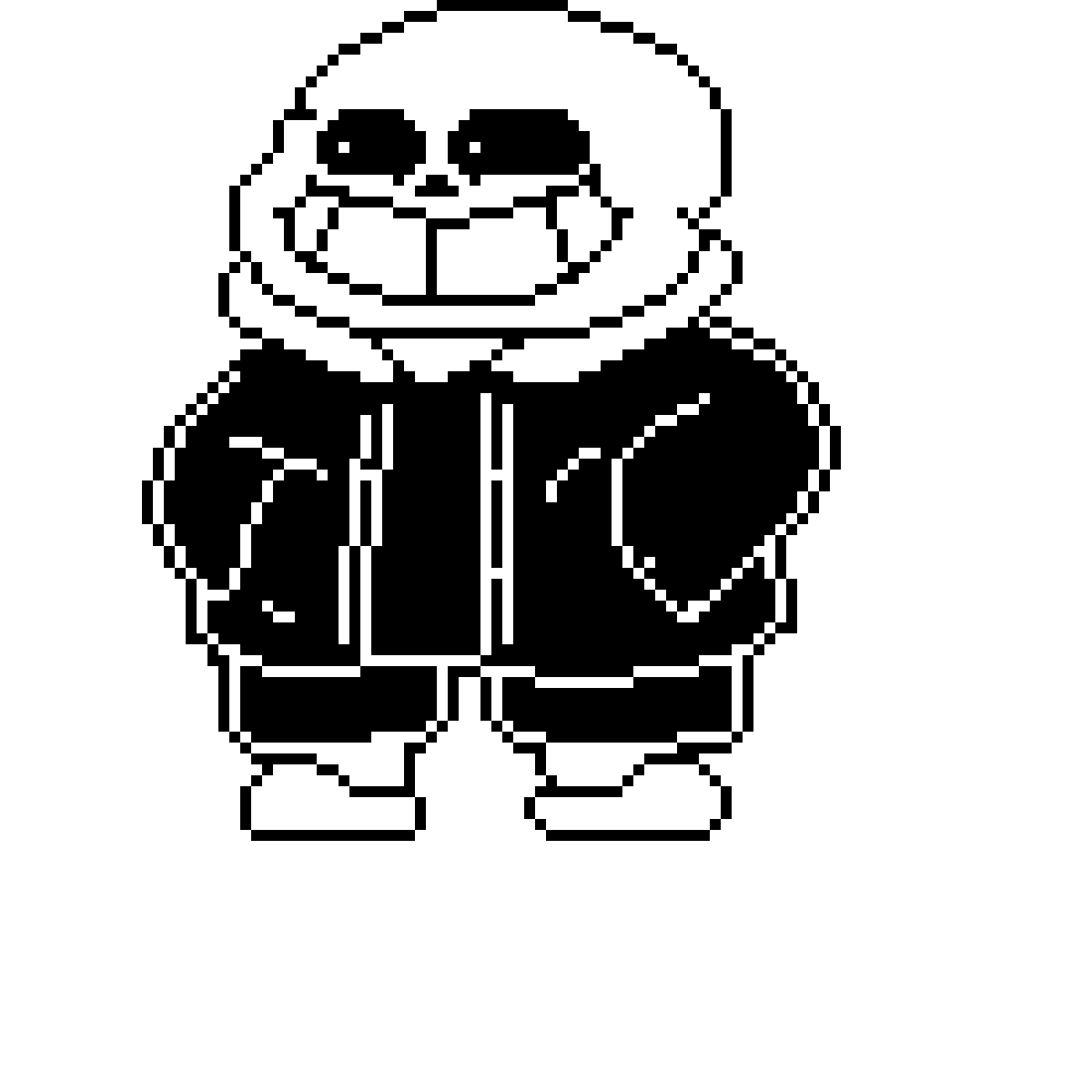 Pixilart - underpant sans sprite by SANNESSS