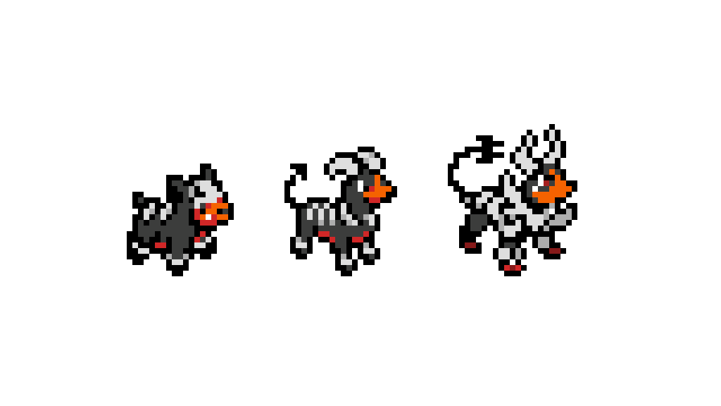 Mega Houndoom Sprite Sprite Request 4, Houndoom Gengar Fusion,