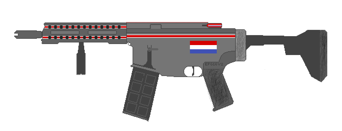 Pixilart - Combat SMG by tman