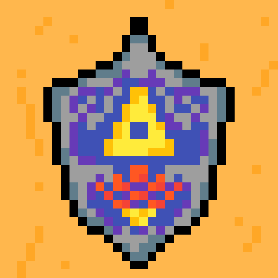 Pixilart - Hyrulean Shield by Nayz