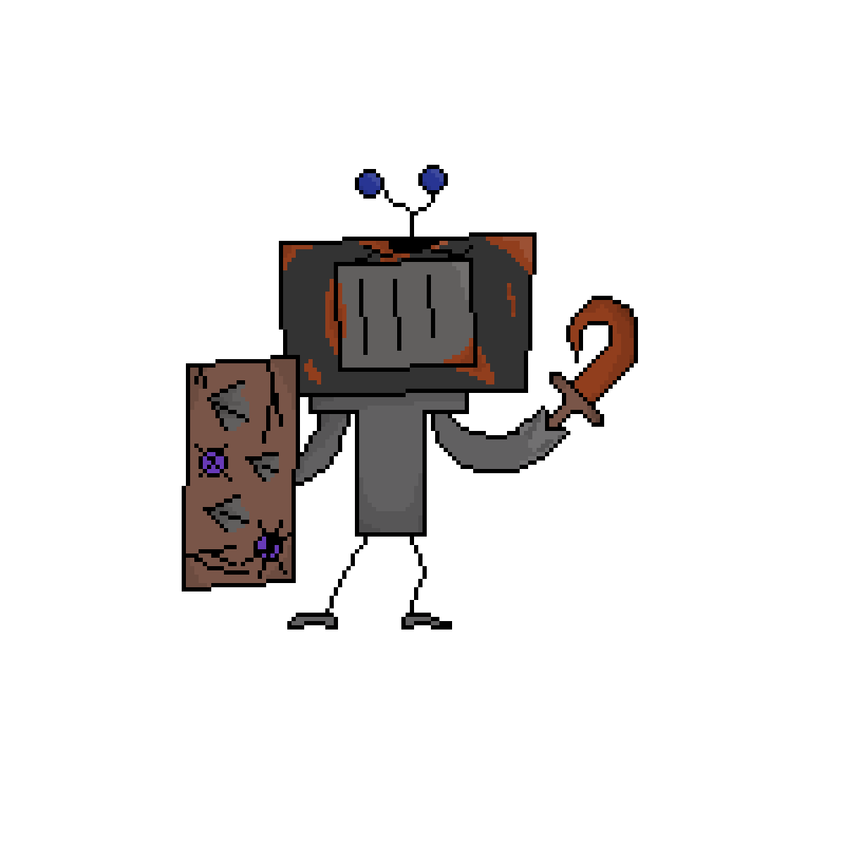 Pixilart - Scrappy, The Rust ---- by Anonymous