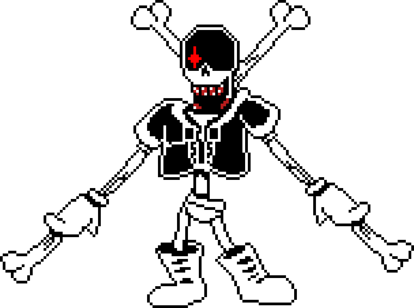 Pixilart - goretale disbelief by Skittle-bittle