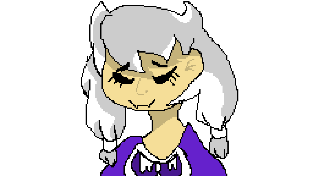 Pixilart - Human toriel by ColoringCollie