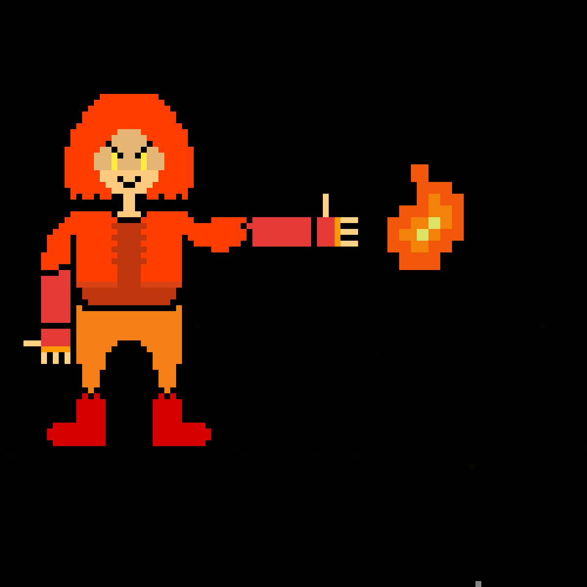 Pixilart - pheonix sprite V2 by 0gamer2000