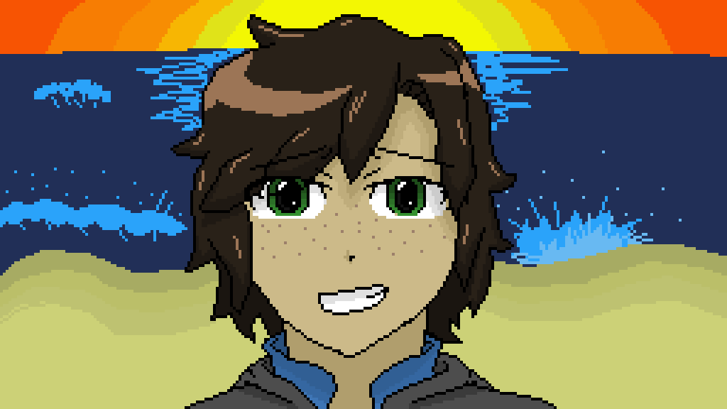Pixilart - Face Reveal!... Sort of by Moonlight-Pyro