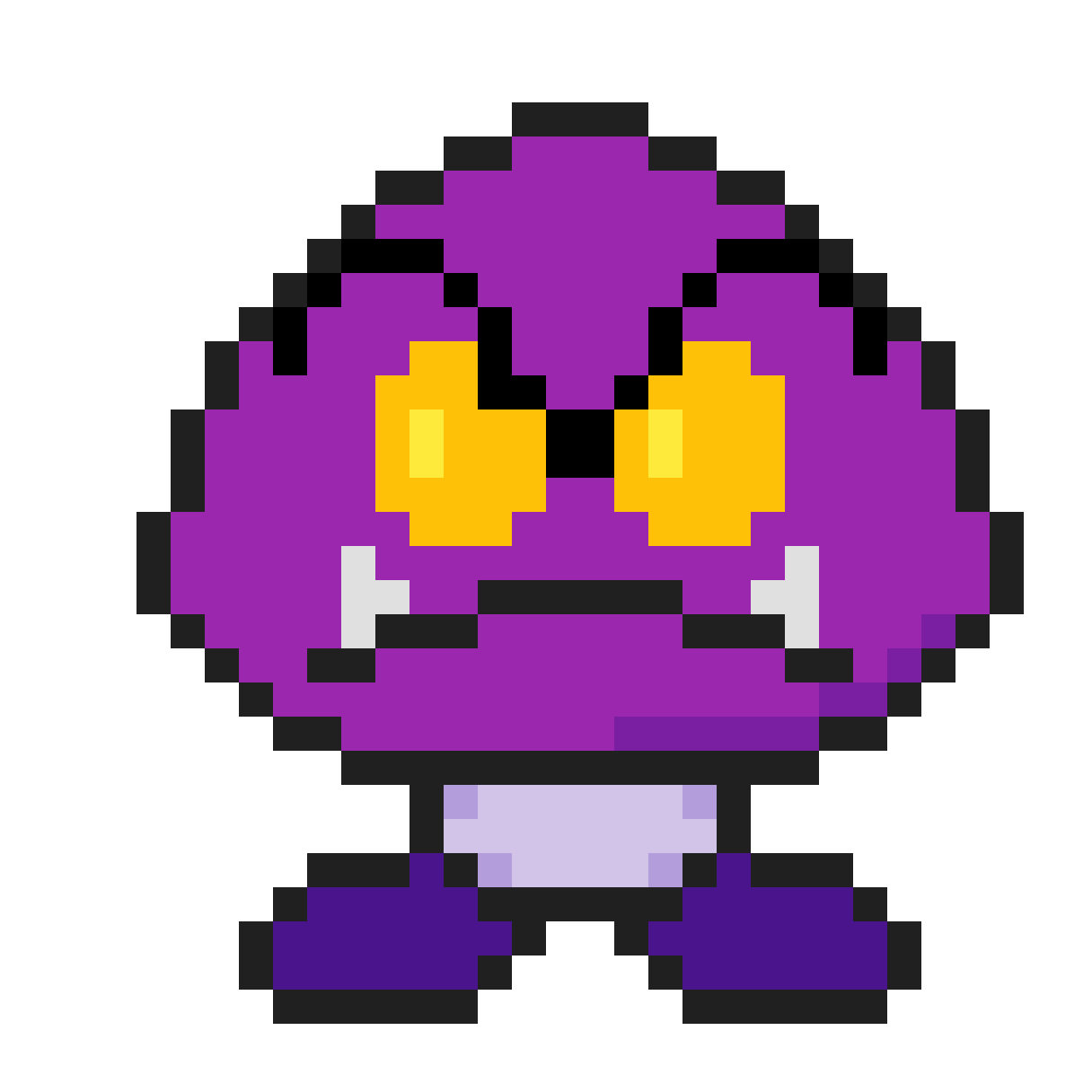 Pixilart - Shadow Goomba Walk by MrBowser