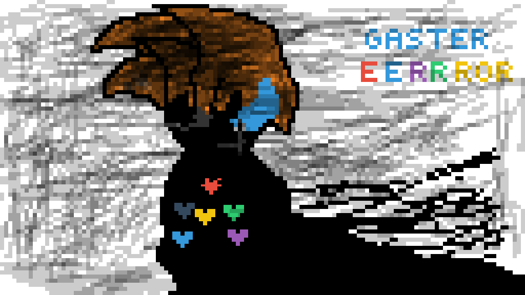 Pixilart - gaster error by Anonymous