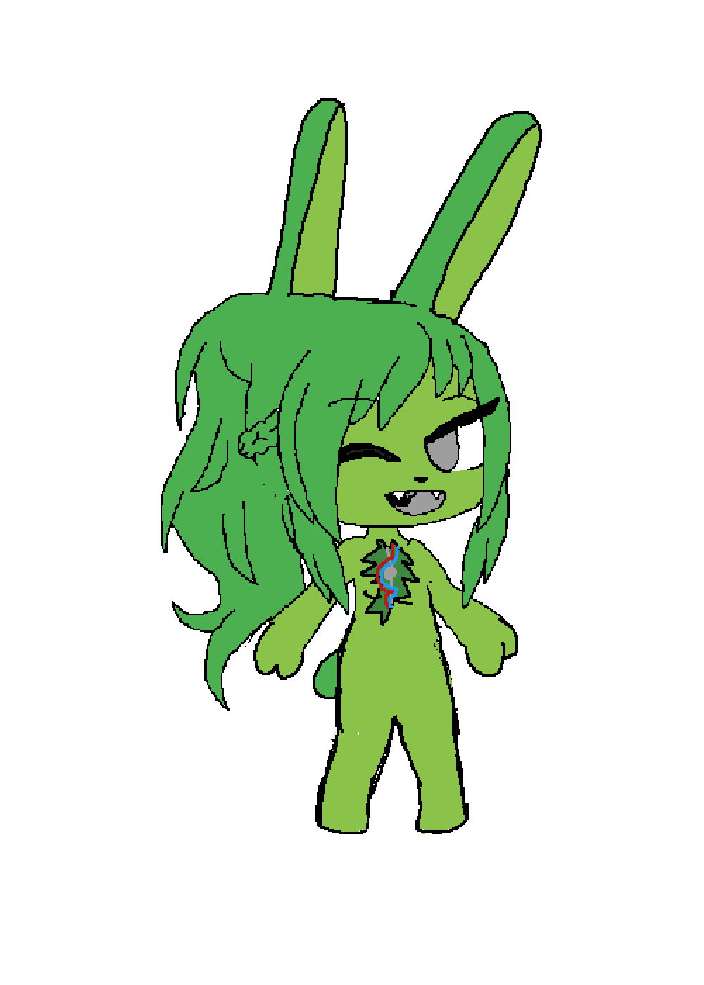 Pixilart - female springtrap by HAN-QUOKKA