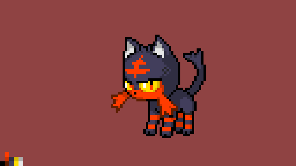 Pixilart - Litten by Undyne-the-fish