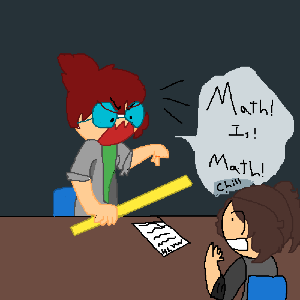 Pixilart - maths by Cr0zzBl4d3z