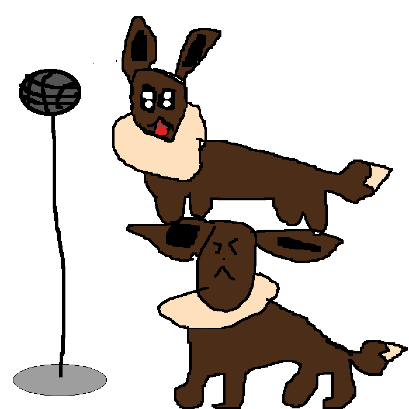 Pixilart - 2 Eevees in FNF by Zacian-shiny