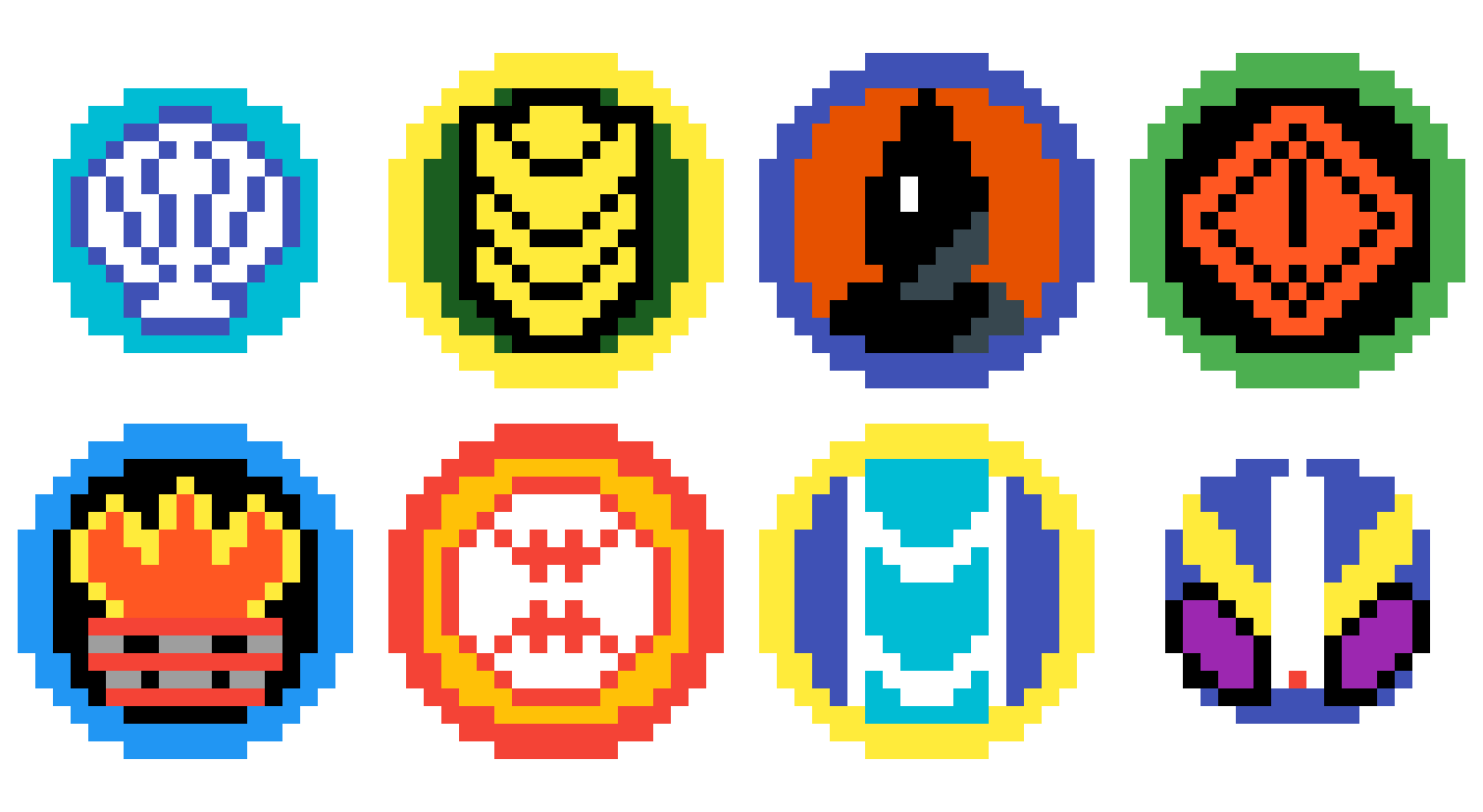 NetNavi Emblems by PoisonClaw - Pixilart